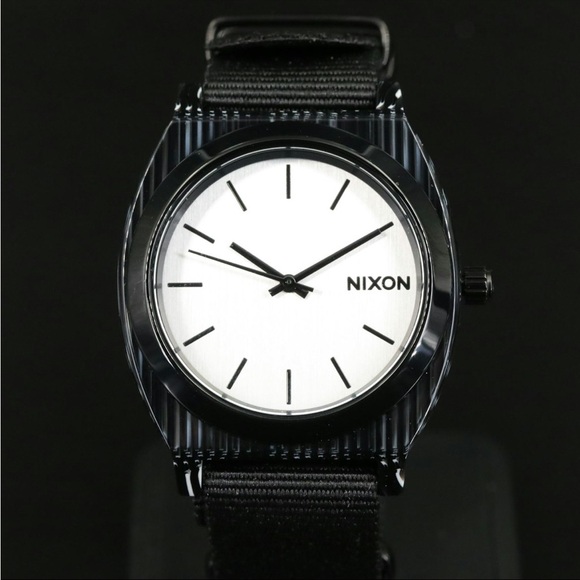 Nixon | Accessories | Nib Nixon Time Teller Acetate Quartz Wristwatch ...